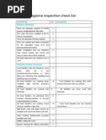 Kitchen Safety Inspection Checklist | PDF | Occupational Safety And ...