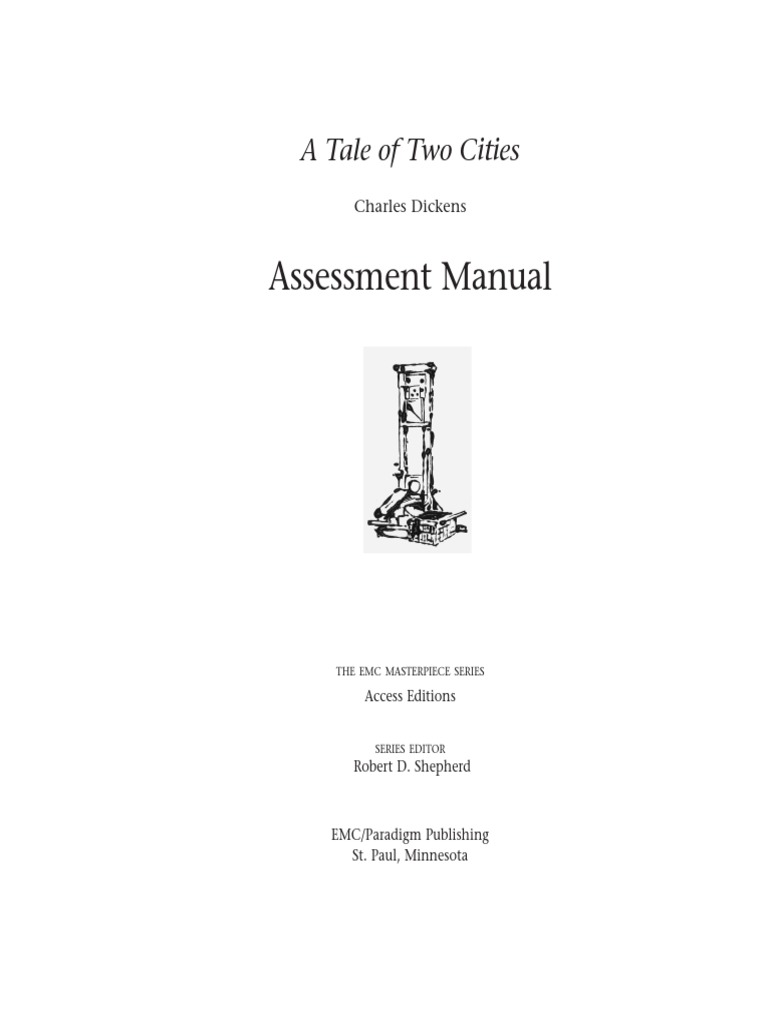 A Tale of Two Cities - Assessment Manual | PDF | A Tale Of Two Cities ...
