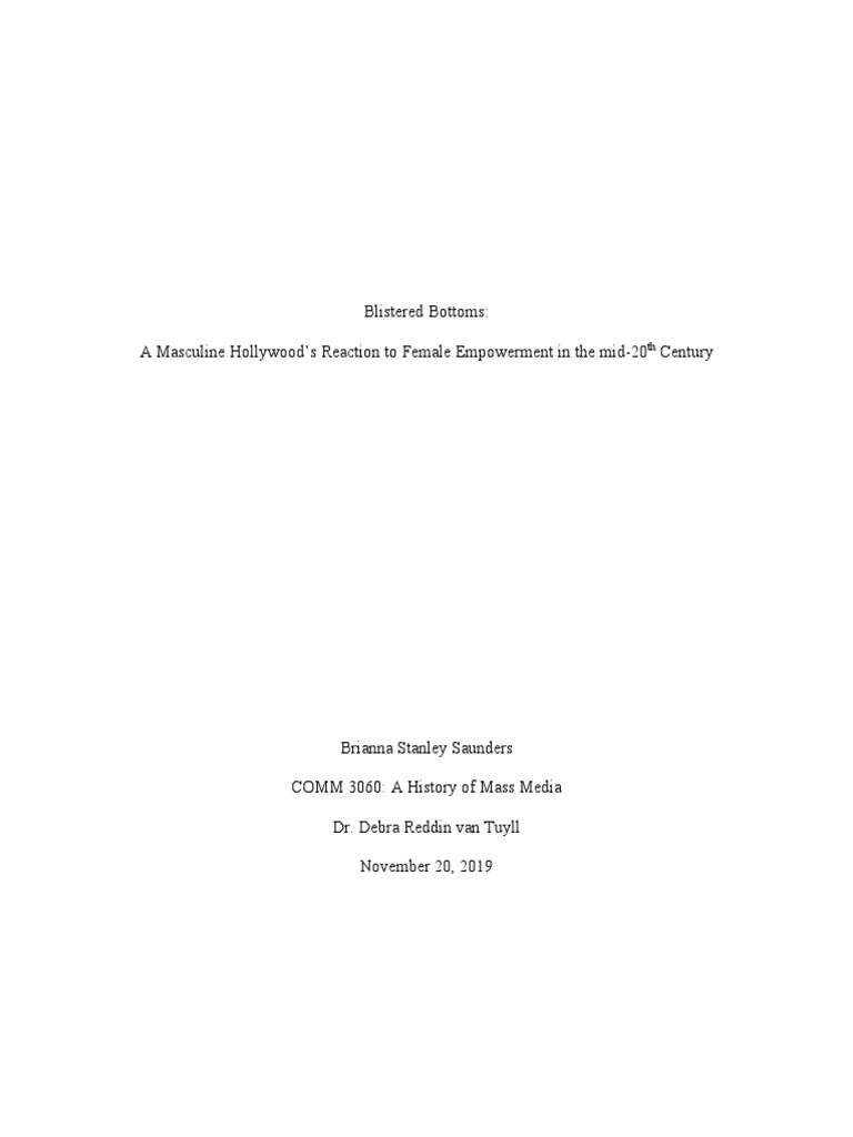 Blistered Bottoms Brianna Stanley | PDF