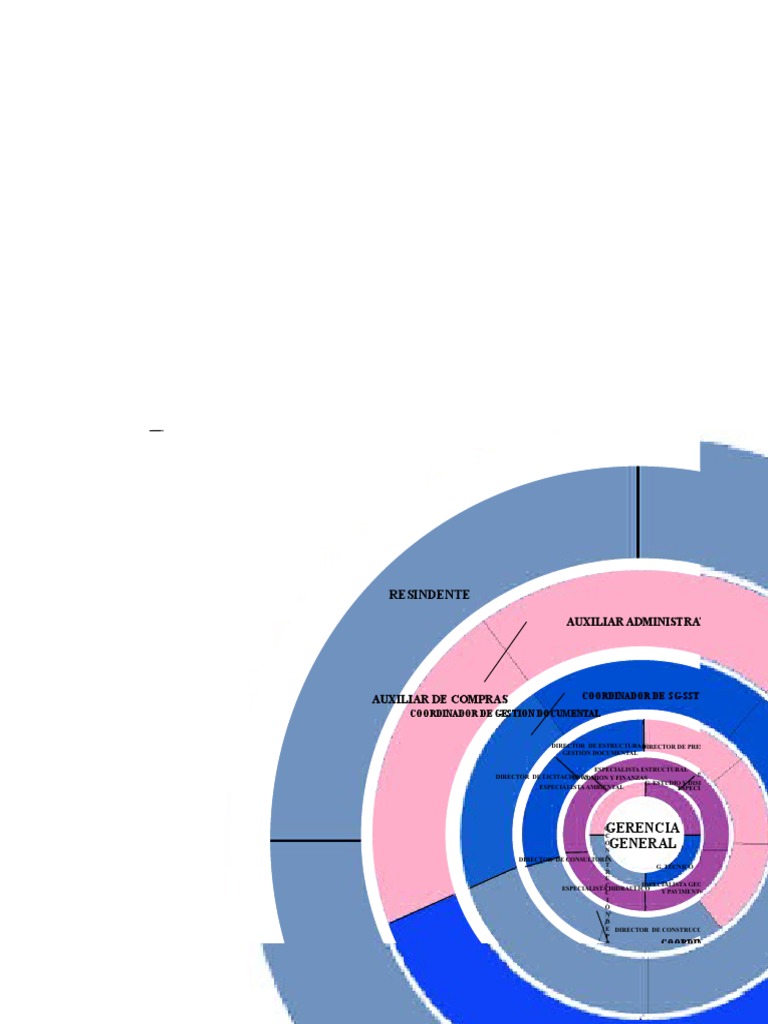 Organigrama Circular | PDF
