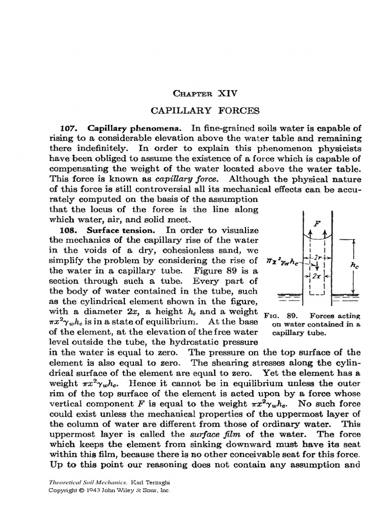 Karl Terzaghi - Theoretical Soil Mechanics (1943) 314-325 | PDF ...