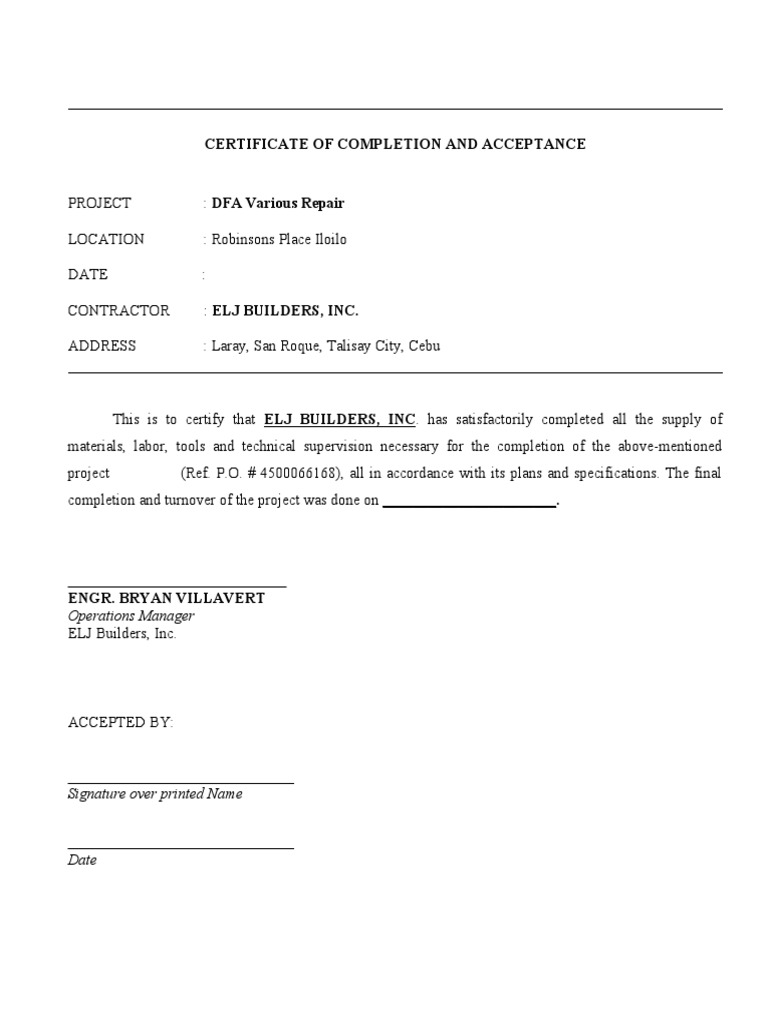 Certificate of Completion | PDF