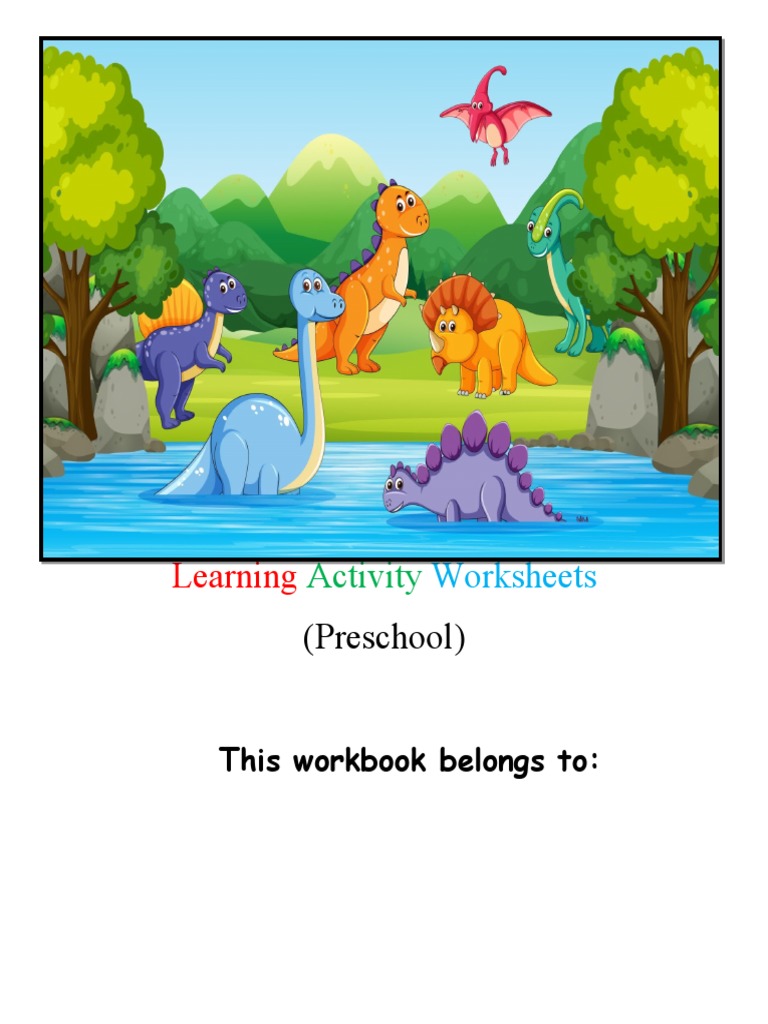 Preschool Learning Activity Worksheets | PDF