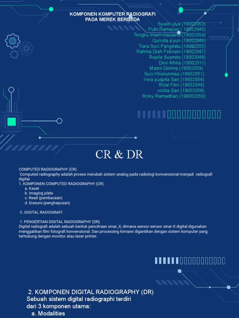 Komponen Komputer Radiografi Pada Merek Berbeda | PDF | Teknologi ...