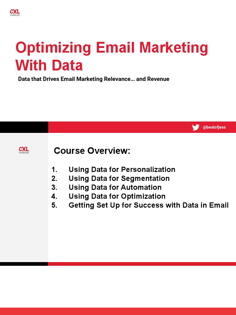 Optimize Email Marketing with Data | PDF | Market Segmentation | Marketing