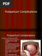 Postpartum Complications | PDF
