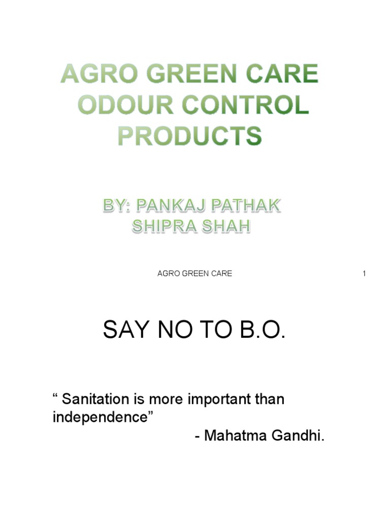 Odour Control | PDF | Municipal Solid Waste | Toilet