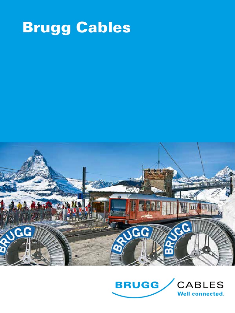 Brugg Cables Corporate Brochure EN PDF | PDF | Electric Power ...