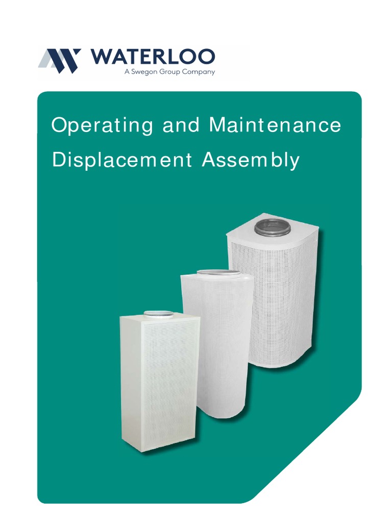 Waterloo GWR Displacement-Operation-And-Maintenance | PDF | Duct (Flow ...