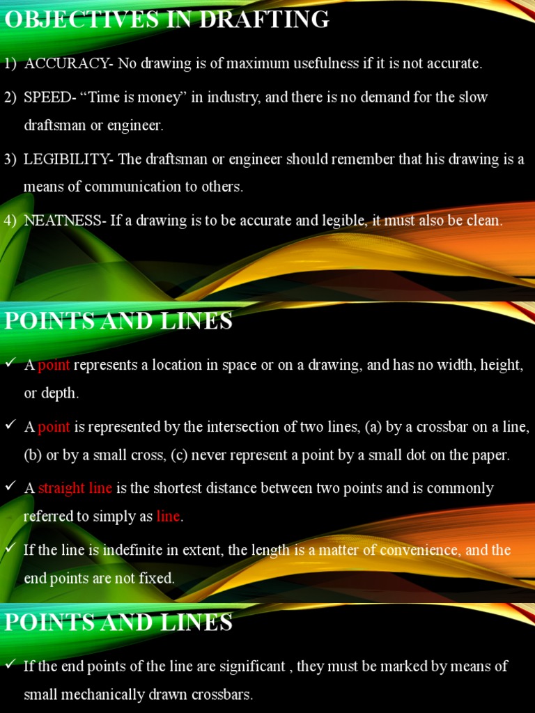 Objectives in Drafting | PDF