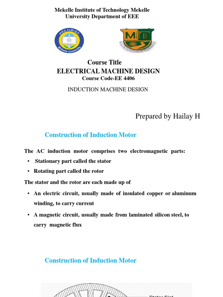 CHAPTER 3 Induction Machine PDF | PDF | Electromagnetic Induction ...