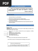 Lesson Plan Folk Dance | PDF | Dances | Performing Arts
