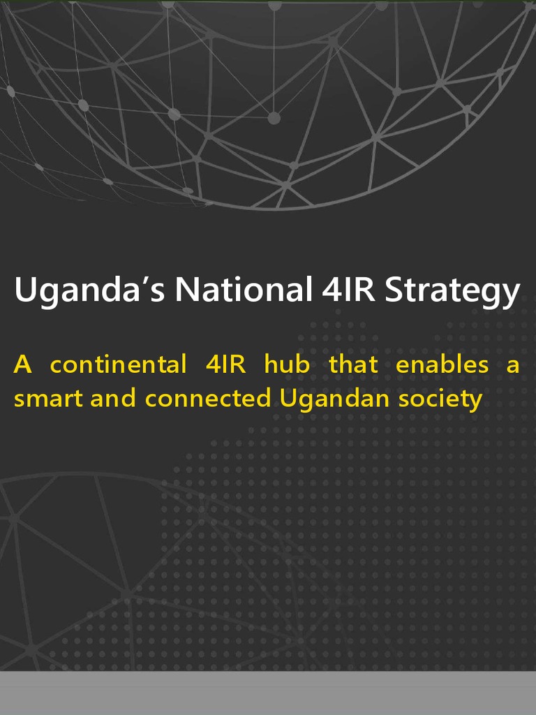 Uganda's National 4IR Strategy | PDF | Outsourcing | Uganda