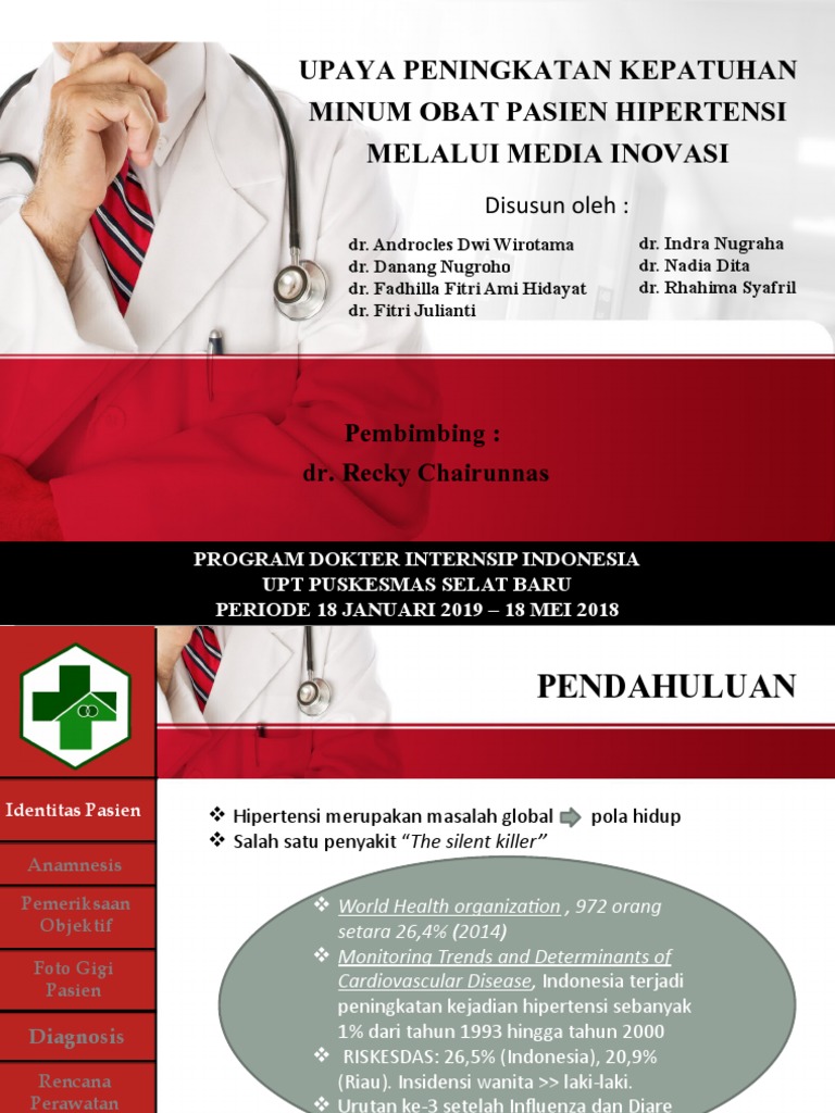 PPT MINIPRO Hipertensi | PDF