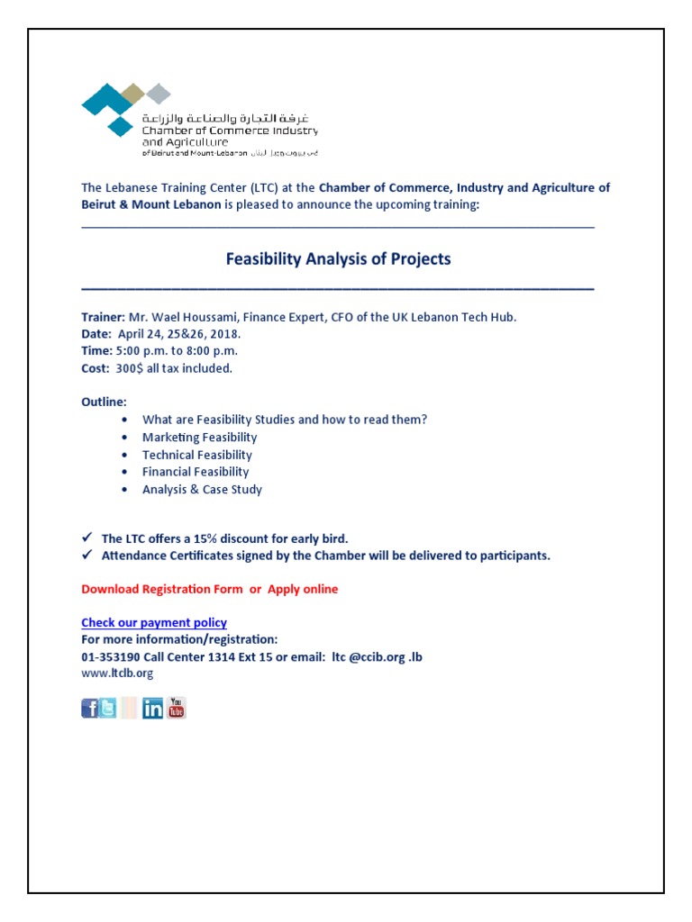 Feasibility Analysis of Projects | PDF
