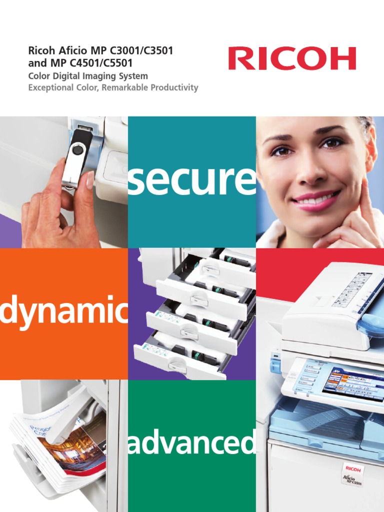 Ricoh Aficio MP C5501 | PDF | Image Scanner | Computer Network