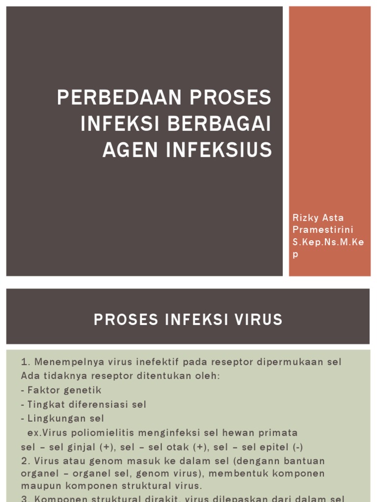 10a. Perbedaan Proses Infeksi Berbagai Agen Infeksius | PDF