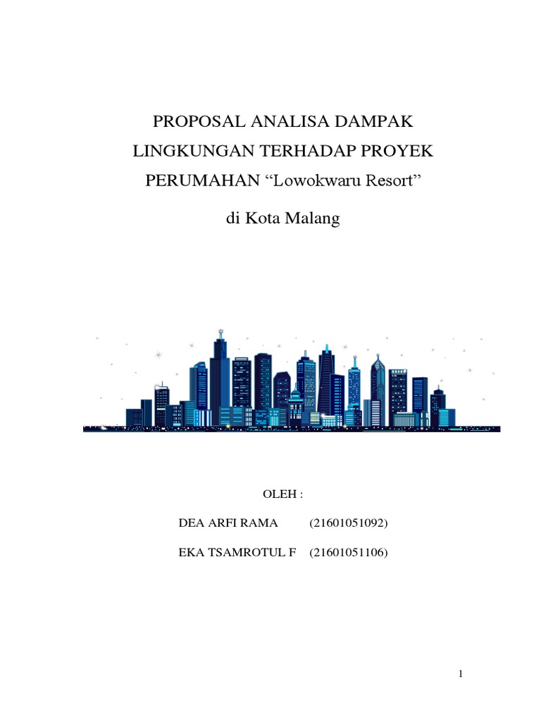 Proposal AMDAL | PDF