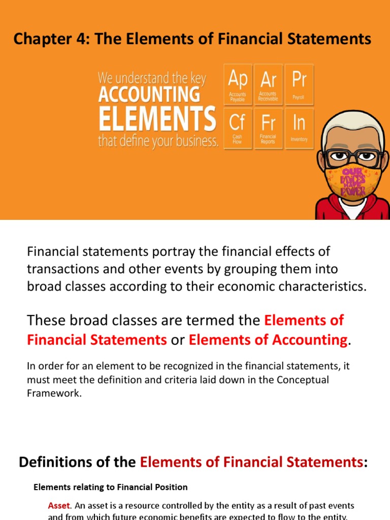 Elements of Accounting 1 | PDF | Expense | Equity (Finance)