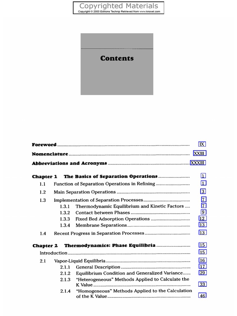 Technip Separations PDF | PDF | Distillation | Adsorption