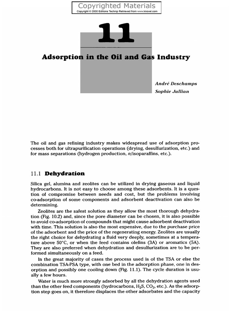 Technip Separations PDF | PDF | Adsorption | Cracking (Chemistry)