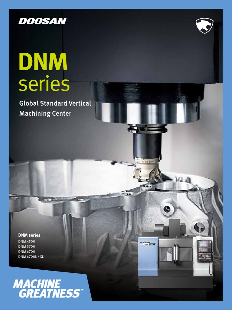 DNM Series | PDF | Machining | Manufactured Goods