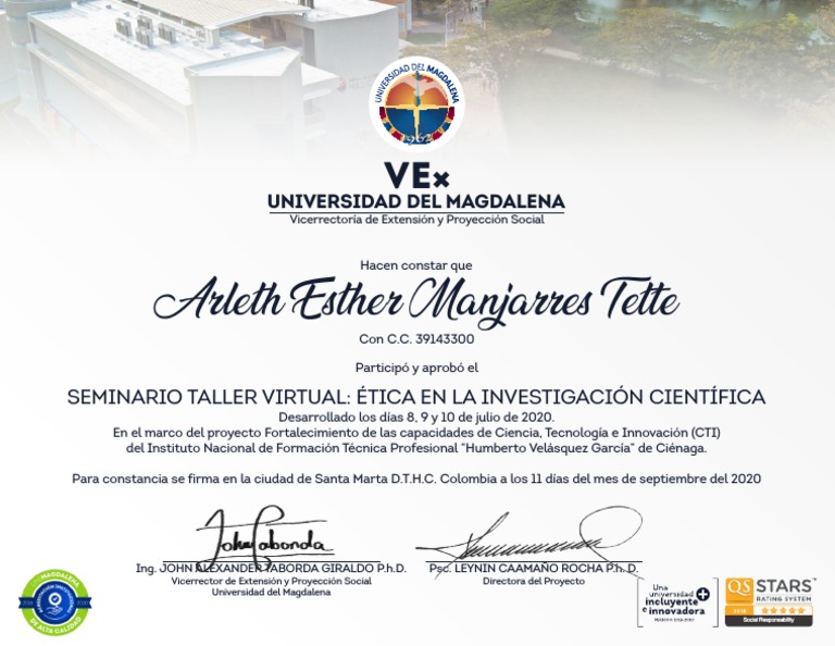 Arleth Manjarres ETICA | PDF | Ciencias sociales | Informática