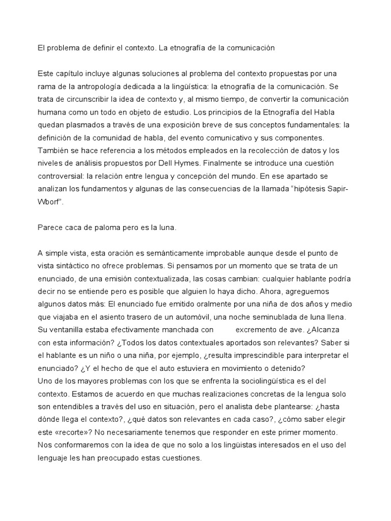 Capítulo 3 Raiter Texto | PDF | Lingüística | Etnografía