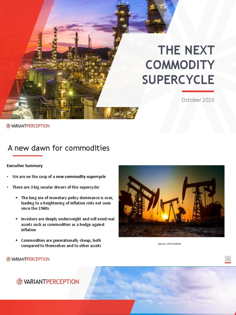 A New Commodity Supercycle - Oct 2020 | PDF | Coal | Silver