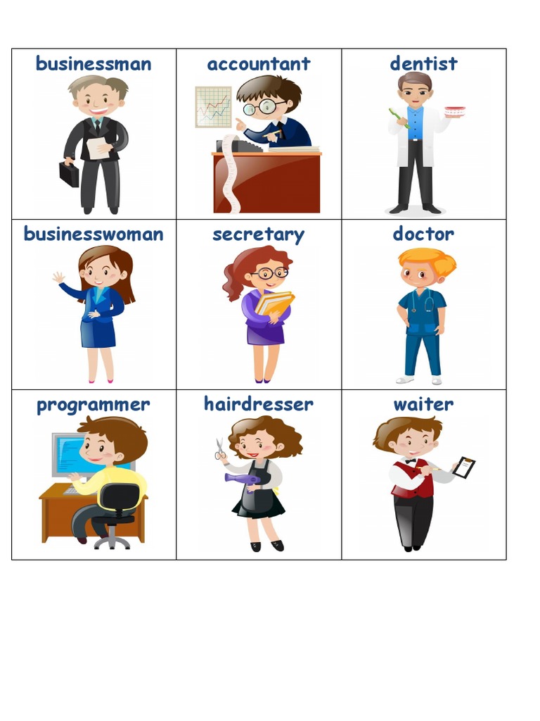 List of Various Professions and Occupations | PDF | Technology ...