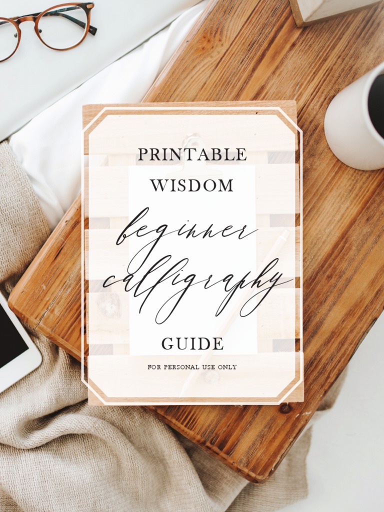 Beginner Calligraphy Guide PDF | PDF | Calligraphy | Written Communication