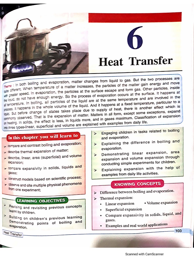 Heat Transfer. Icse Class 8 Physics | PDF