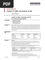 Araldite® DY-H - Huntsman | PDF | Epoxy | Materials