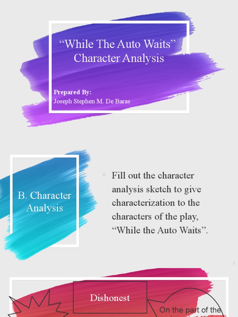 Character Analysis Presentation | PDF