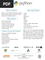 Spoken Tutorial Brochure | PDF