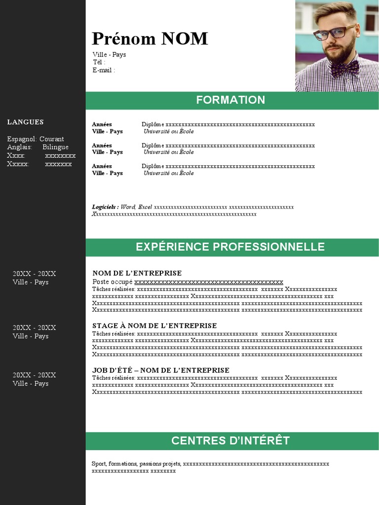 90 Modele CV Master | PDF