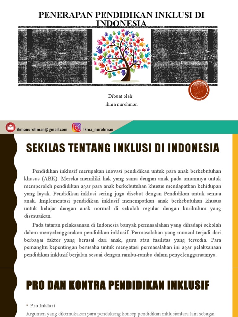 Penerapan Pendidikan Inklusi Di Indonesia | PDF