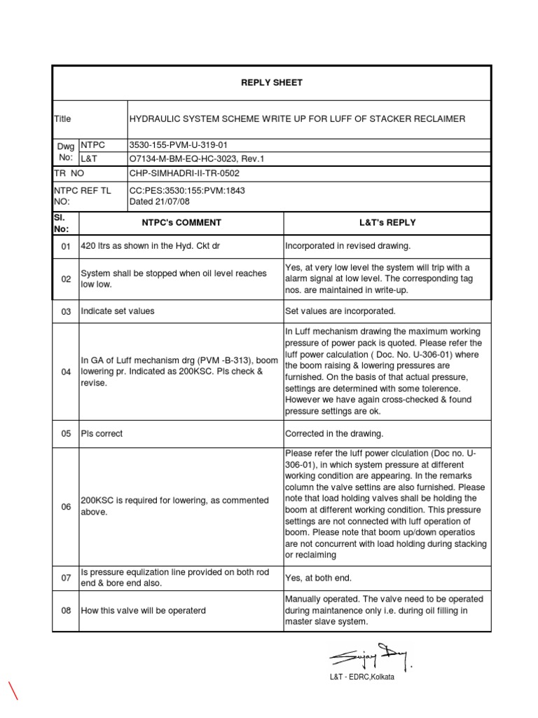 Luff of Stack Reclamier | PDF | Valve | Pump