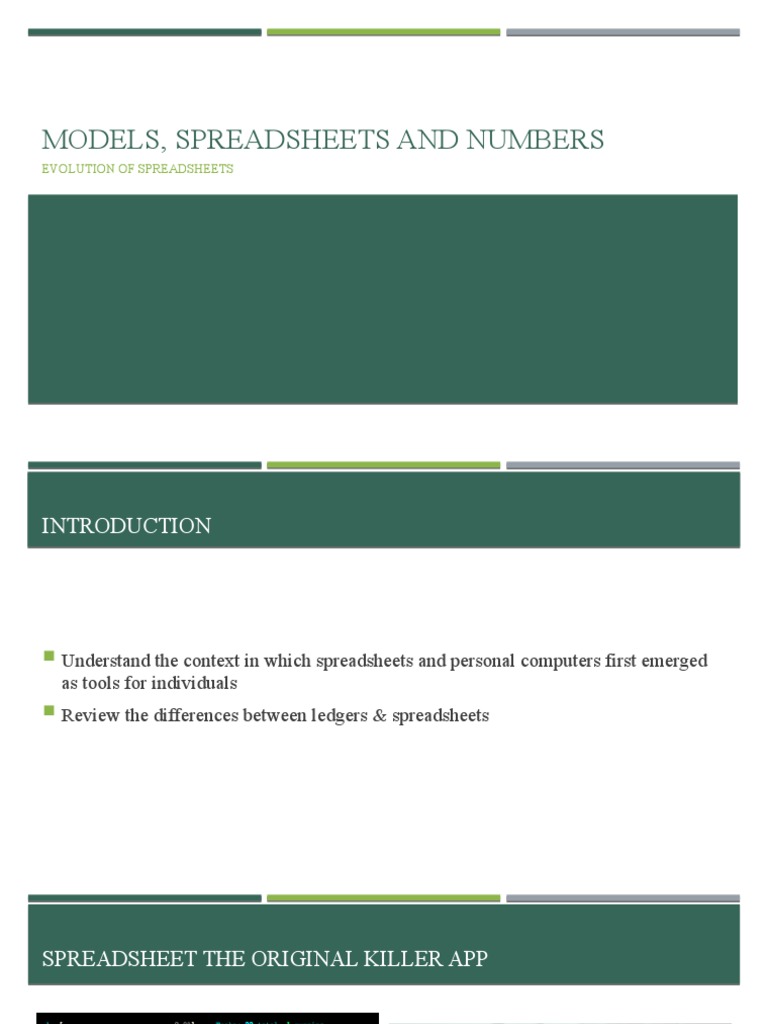Module 1A Spreadsheets and Numbers | PDF | Financial Modeling | Sensitivity Analysis