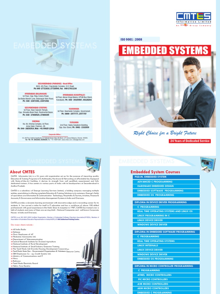 Embedded Brochure | PDF | Device Driver | Embedded System