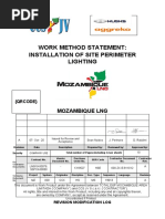Method Statement For Establishment of Site Facilities | PDF | Surveying ...