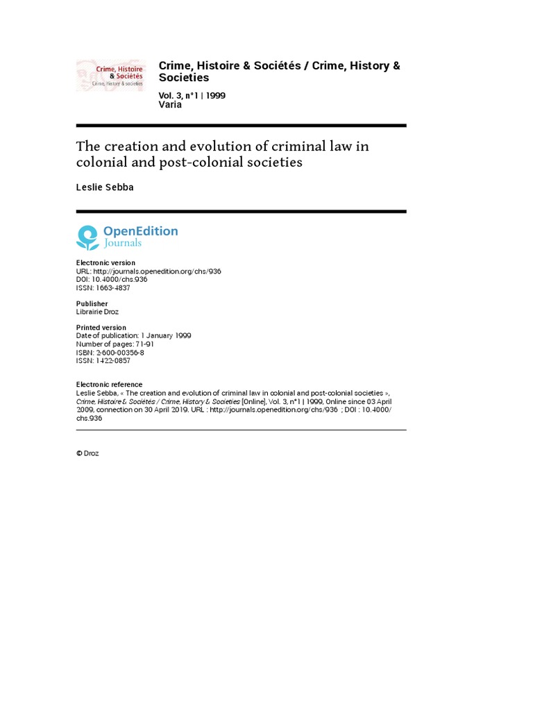 Chs 936 | PDF | Sociology | Codification (Law)