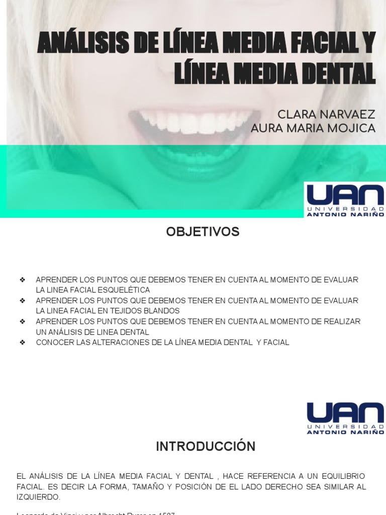 Análisis de Línea Media Facial y Línea Media Dental | PDF