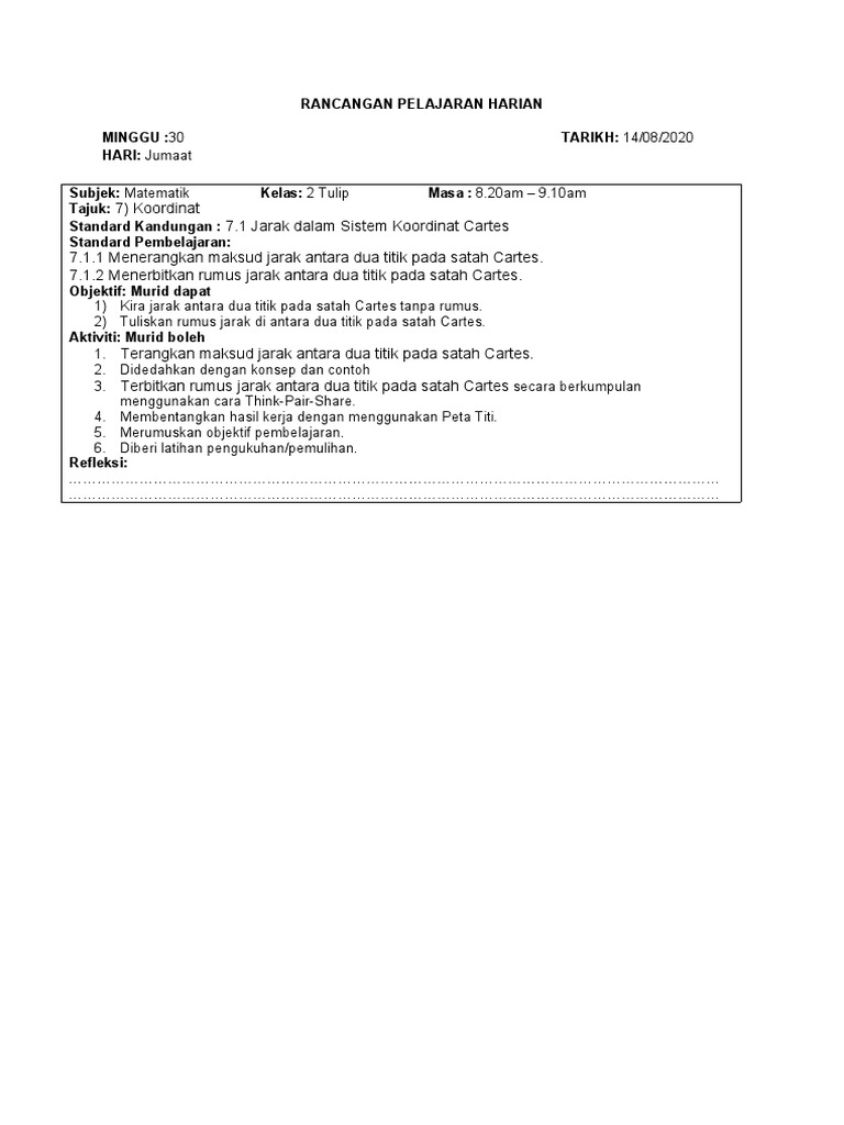 RPH m30 Jumaat | PDF
