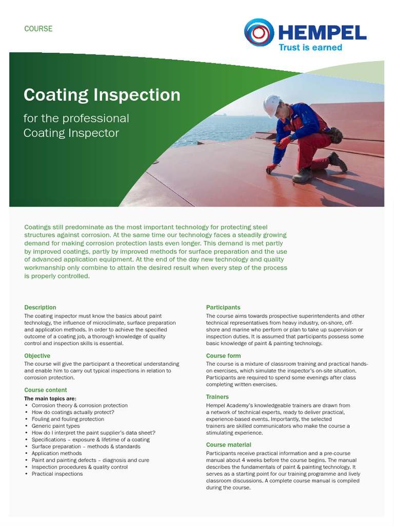Coating Inspection: For The Professional Coating Inspector | PDF ...
