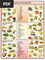 Interest Checklist | PDF | Recreation | Leisure