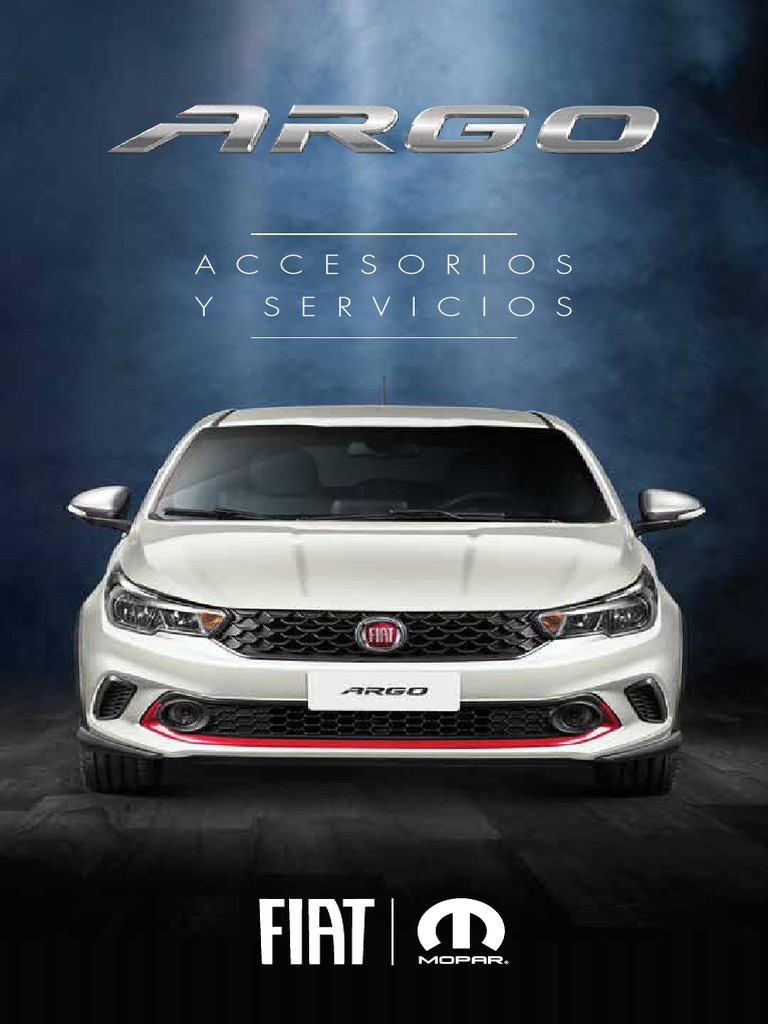 Catalogo de Acessorios Argo - Fiat | PDF | Vehículo de motor | Coche