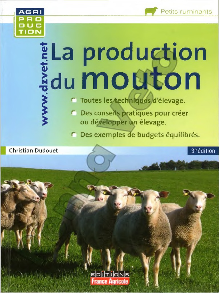 Dudouet 2012 PDF | PDF | Élevage d'animaux | Bétail