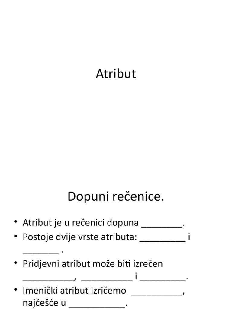 Atribut | PDF