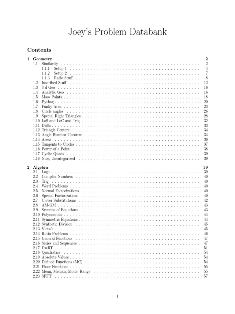 PBank PDF | PDF | Area | Triangle
